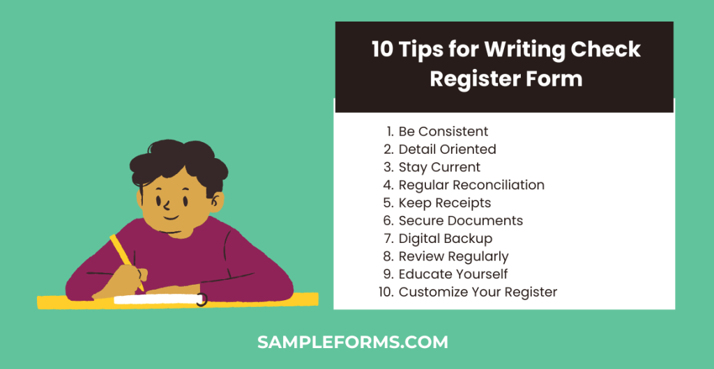 FREE 10+ Check Register Form Samples, PDF, MS Word, Google Docs