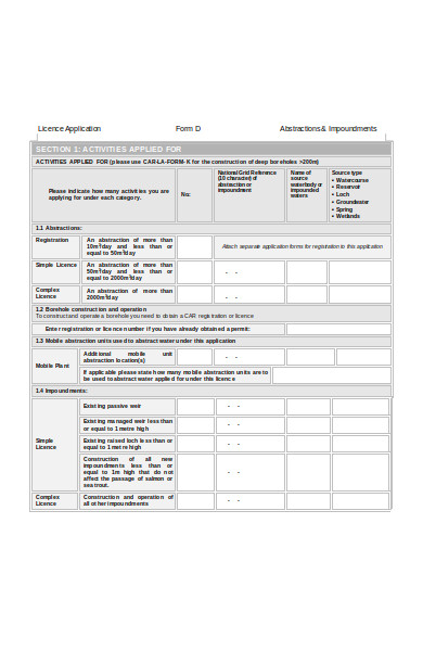 FREE 52+ Abstract Forms in PDF | MS Word | Excel