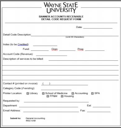 FREE 5+ Account Code Request Forms in PDF