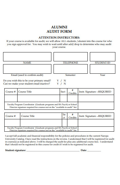 FREE 43+ Alumni Forms in PDF | MS Word | Excel