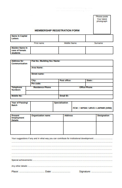 FREE 43+ Alumni Forms in PDF | MS Word | Excel
