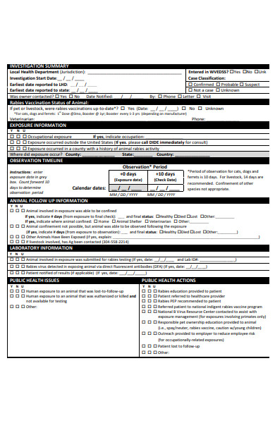 FREE 30+ Animal Shelter Forms in PDF | MS Word