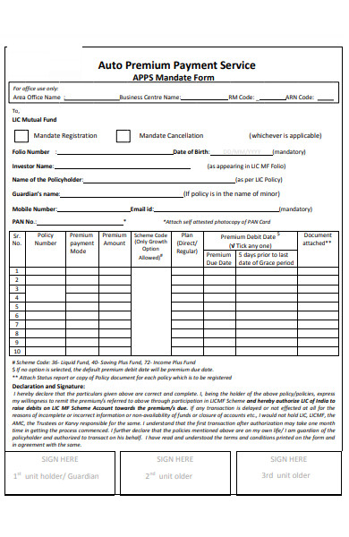 FREE 51+ Payment Forms in PDF | MS Word | Excel
