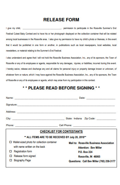 FREE 36+ Contest Entry Form Samples, PDF, MS Word, Google Docs, Excel