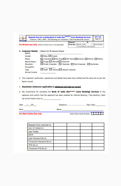 FREE 53+ Services Forms in PDF | MS Word | Excel