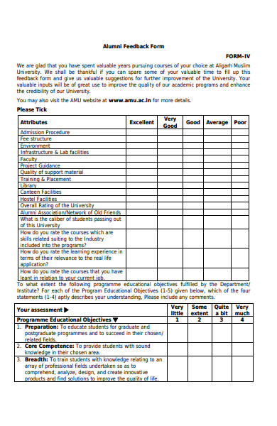 FREE 43+ Alumni Forms in PDF | MS Word | Excel