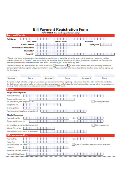 FREE 51+ Payment Forms in PDF | MS Word | Excel
