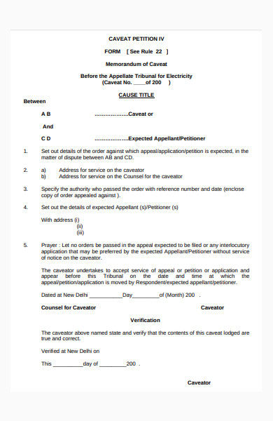 FREE 51+ Petition Forms in PDF | MS Word