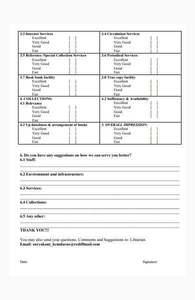 FREE 51+ Feedback Form Samples in PDF | MS Word | Excel
