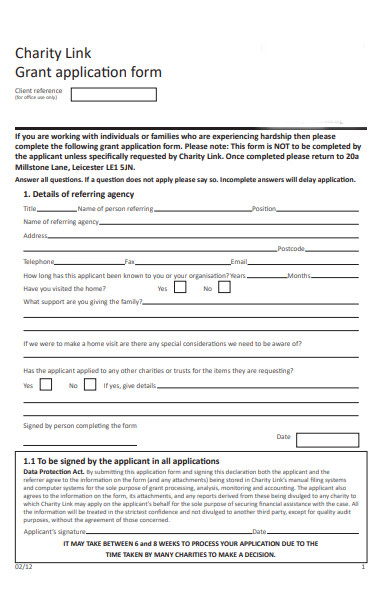 FREE 34+ Charity Forms in PDF | MS Word | Excel