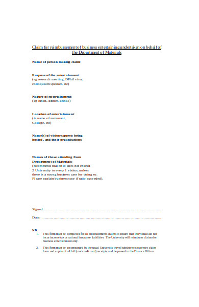 FREE 34+ Entertainment Forms in PDF | MS Word | Excel