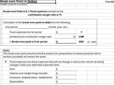 FREE 6+ Contribution Margin Forms in Excel