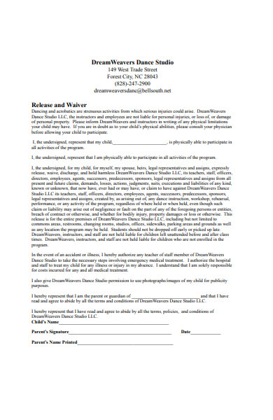 FREE 37+ Dance Registration Form Samples, PDF, MS Word, Google Docs