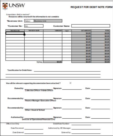 FREE 10+ Credit Debit Form Samples, PDF, MS Word, Google Docs, Excel