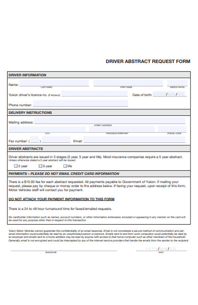 FREE 52+ Abstract Forms in PDF | MS Word | Excel