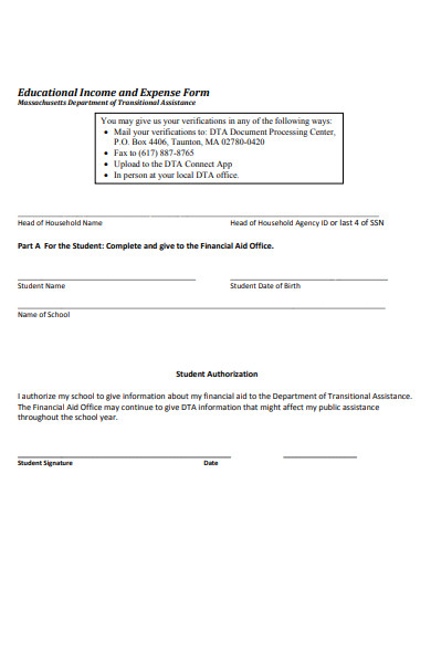 FREE 56+ Education Form Samples, PDF, MS Word, Google Docs, Excel