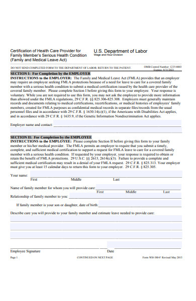 FREE 32+ Healthcare Forms in PDF | MS Word