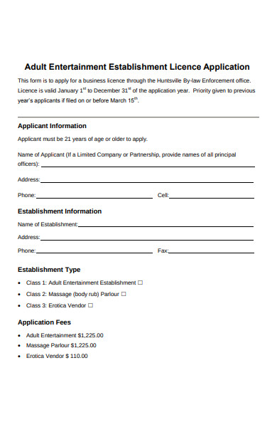 FREE 34+ Entertainment Forms in PDF | MS Word | Excel