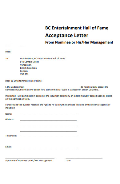 FREE 34+ Entertainment Forms in PDF | MS Word | Excel