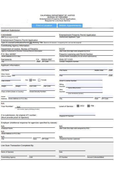 FREE 34+ Entertainment Forms in PDF | MS Word | Excel