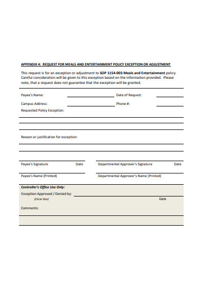 FREE 34+ Entertainment Forms in PDF | MS Word | Excel