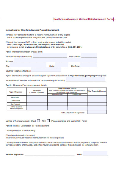 FREE 32+ Healthcare Forms in PDF | MS Word