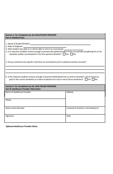 FREE 32+ Healthcare Forms in PDF | MS Word
