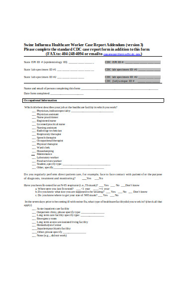FREE 32+ Healthcare Forms in PDF | MS Word
