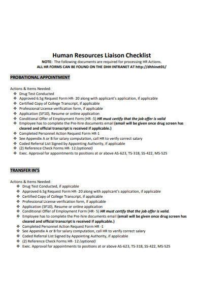 FREE 53+ Human Resources Forms in PDF | MS Word | Excel