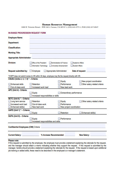FREE 53+ Human Resources Forms in PDF | MS Word | Excel