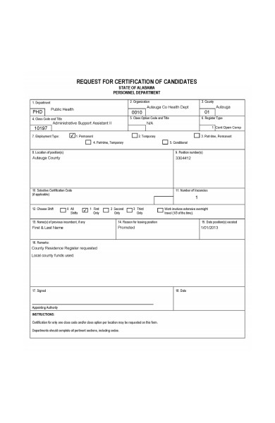 FREE 53+ Human Resources Forms in PDF | MS Word | Excel