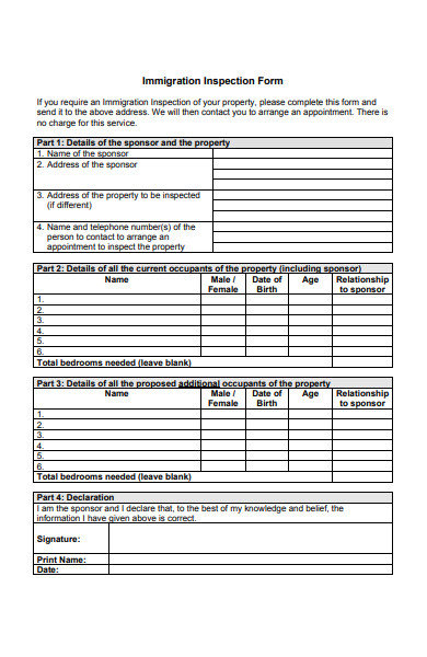 FREE 52+ Inspection Forms in PDF | MS Word | XLS