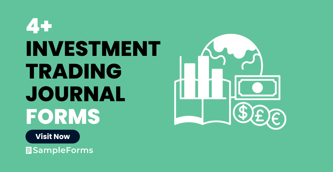 FREE 4+ Investment Trading Journal Forms in Excel