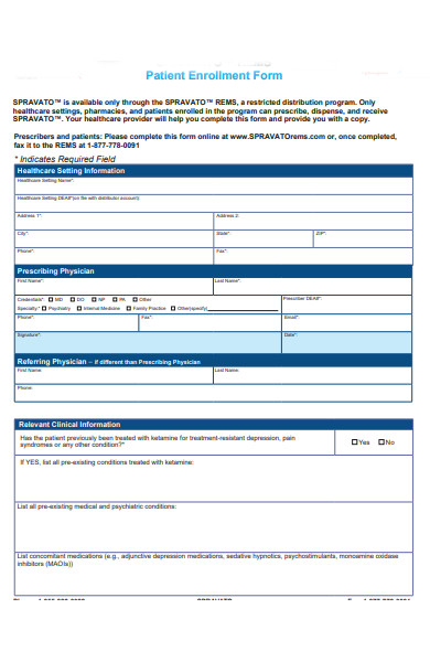 FREE 56+ Enrolment Form Samples, PDF, MS Word, Google Docs, Excel