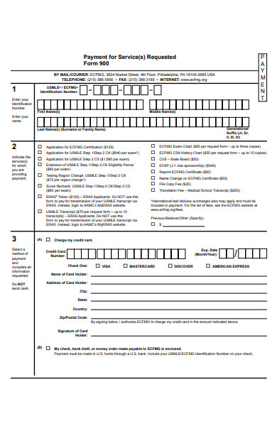 FREE 51+ Payment Forms in PDF | MS Word | Excel