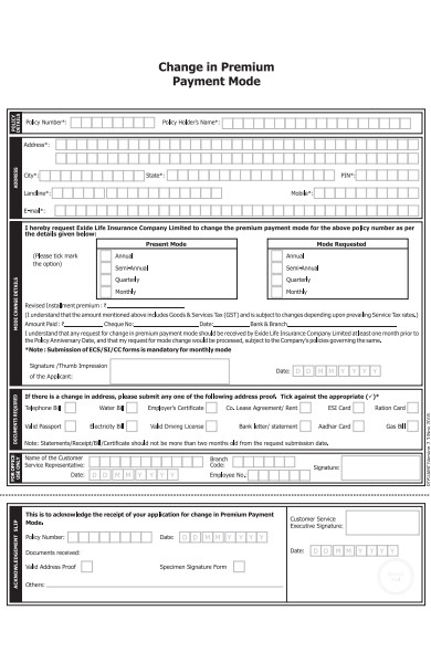 FREE 51+ Payment Forms in PDF | MS Word | Excel