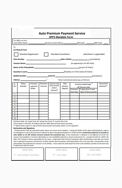 FREE 53+ Services Forms in PDF | MS Word | Excel
