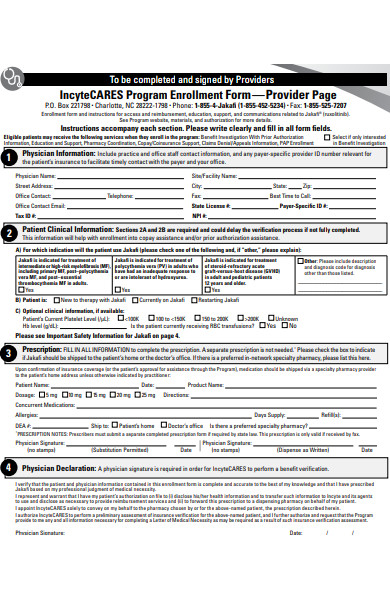 FREE 56+ Enrolment Form Samples, PDF, MS Word, Google Docs, Excel