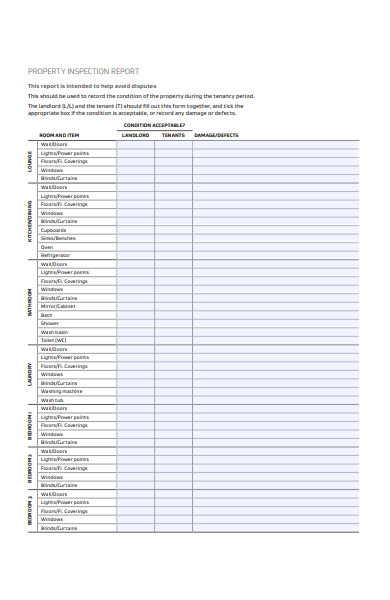 FREE 56+ Inspection Form Samples, PDF, MS Word, Google Docs, Excel