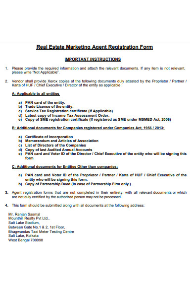 FREE 51+ Marketing Forms in PDF | MS Word | Excel
