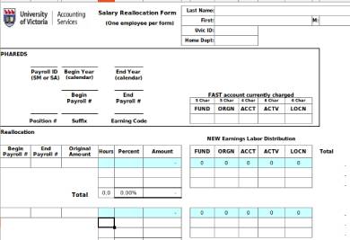 FREE 4+ Payroll Reallocation Forms in PDF | Excel
