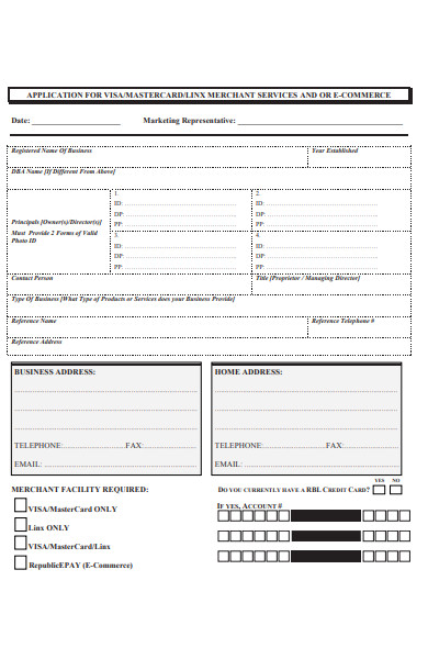 FREE 44+ E Commerce Forms in PDF | MS Word
