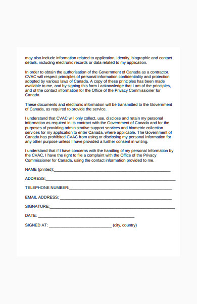 FREE 53+ Services Forms in PDF | MS Word | Excel