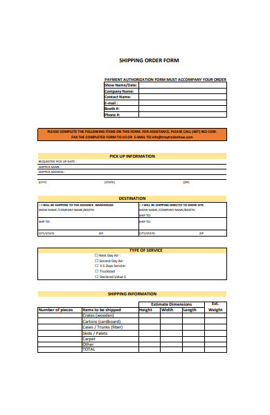 FREE 44+ E Commerce Forms in PDF | MS Word