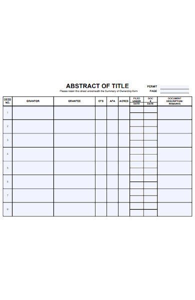 FREE 52+ Abstract Forms in PDF | MS Word | Excel