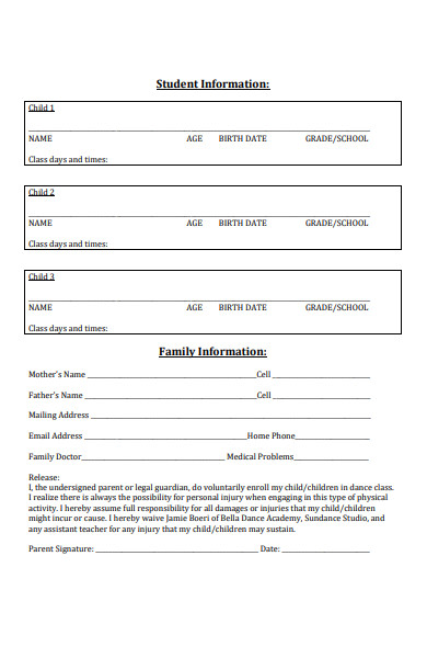 FREE 32+ Content Forms in PDF | MS Word | Excel