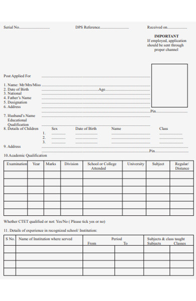 FREE 56+ Appointment Form Samples, PDF, MS Word, Google Docs