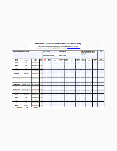 FREE 52+ Order Forms in PDF | MS Word | Excel