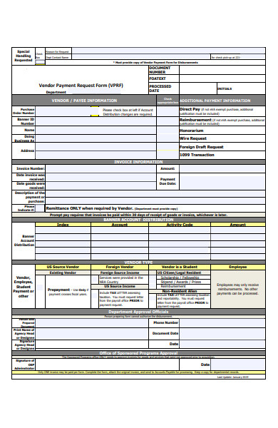 FREE 51+ Payment Forms in PDF | MS Word | Excel