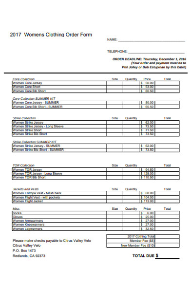 FREE 44+ E Commerce Forms in PDF | MS Word